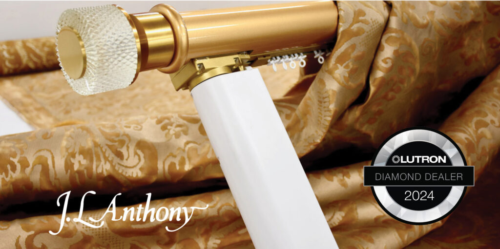 Lutron Motorized Drapery Hardware by JL Anthony | Lancaster & Associates